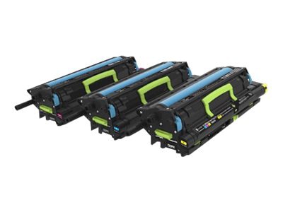 Lexmark 72K0FV0 - yellow, cyan, magenta - original - developer unit ...