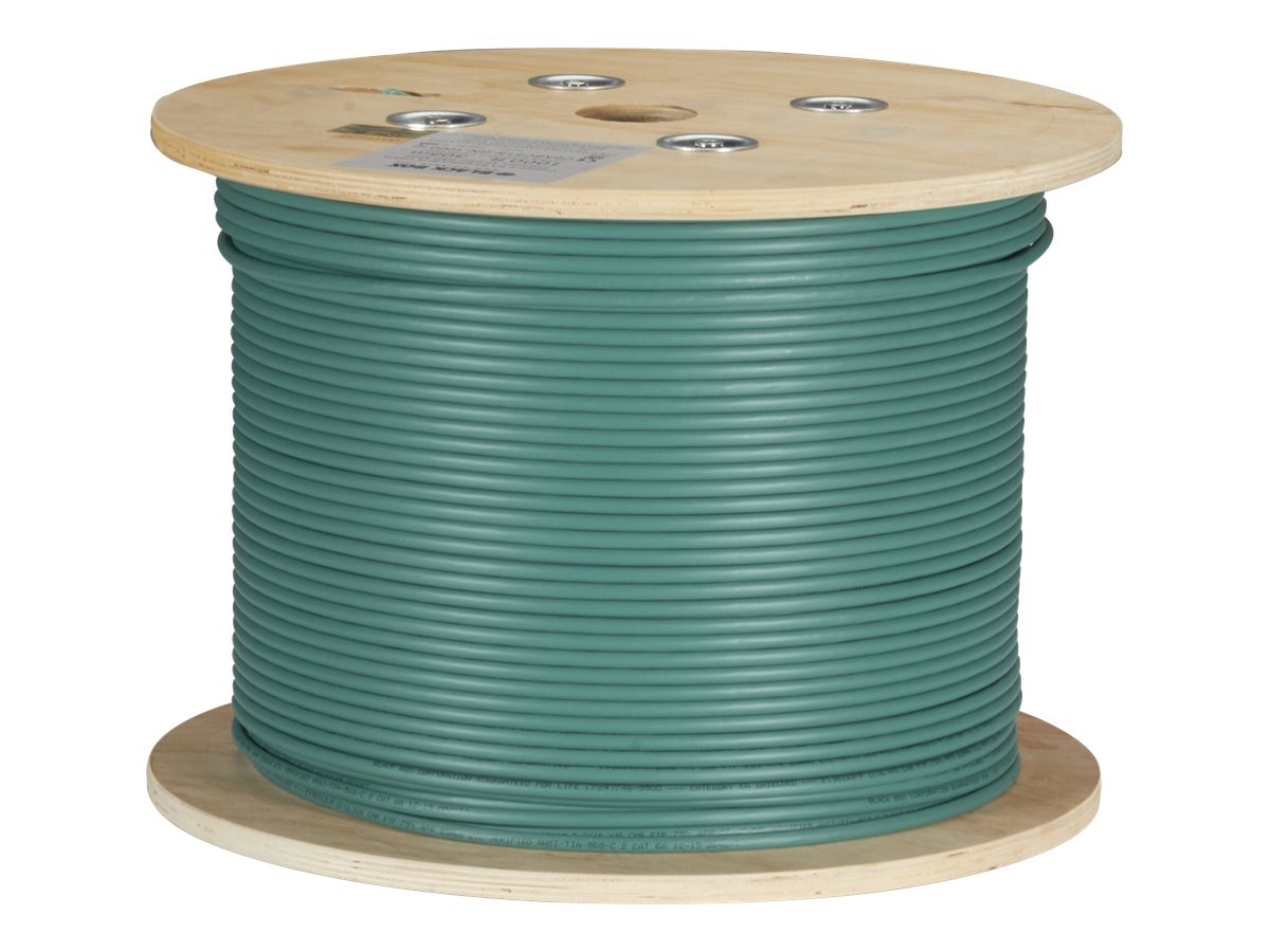 Black Box bulk cable - 1000 ft - green - C6ABC51S-GN-1000 - Cat 6 ...