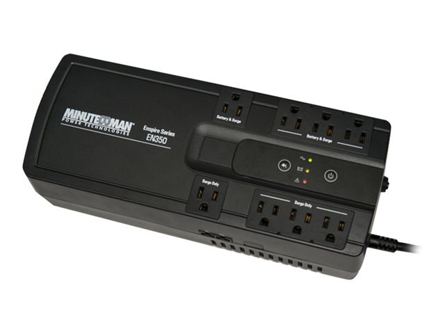 Minuteman EnSpire EN350 - UPS - 200 Watt - 350 VA - EN350 - Battery ...