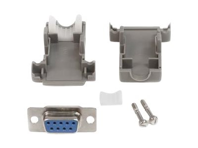 StarTech.com Assembled DB9 (F) Solder D-SUB Connector w/ Plastic ...