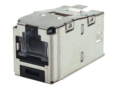 Panduit MINI-COM TX6A 10Gig Shielded Jack Module - modular insert - CJSH6X88TGBUY - Ethernet ...