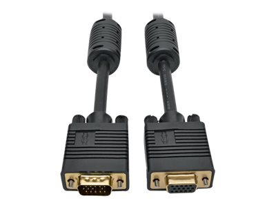 Tripp Lite VGA Monitor Extension Cable Coax High Resolution M/F 1080p ...
