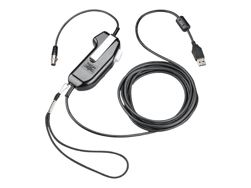Poly SHS 2355-11 - PTT (push-to-talk) headset adapter for headset ...