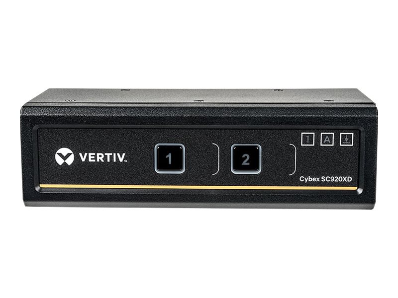 Vertiv Cybex SC845XP Secure Desktop KVM Switch | 4 Port | DVI-I | DP ...