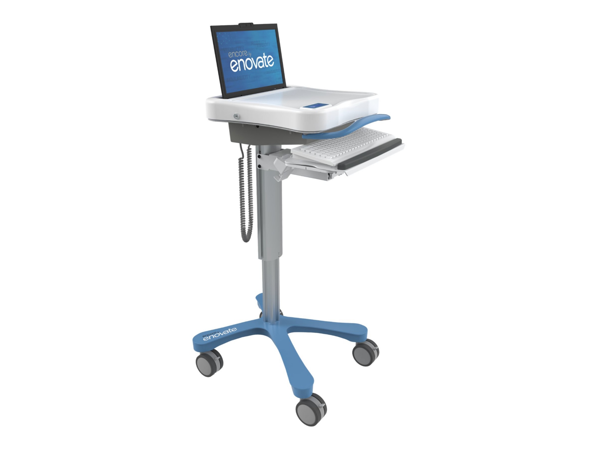 Enovate Medical Encore Non-Powered for Laptop cart - for notebook ...