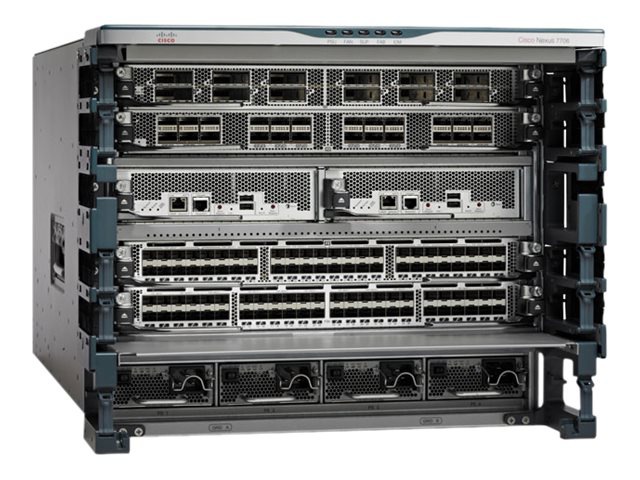 Cisco ONE Nexus 7706 - switch - managed - rack-mountable - with Cisco ...