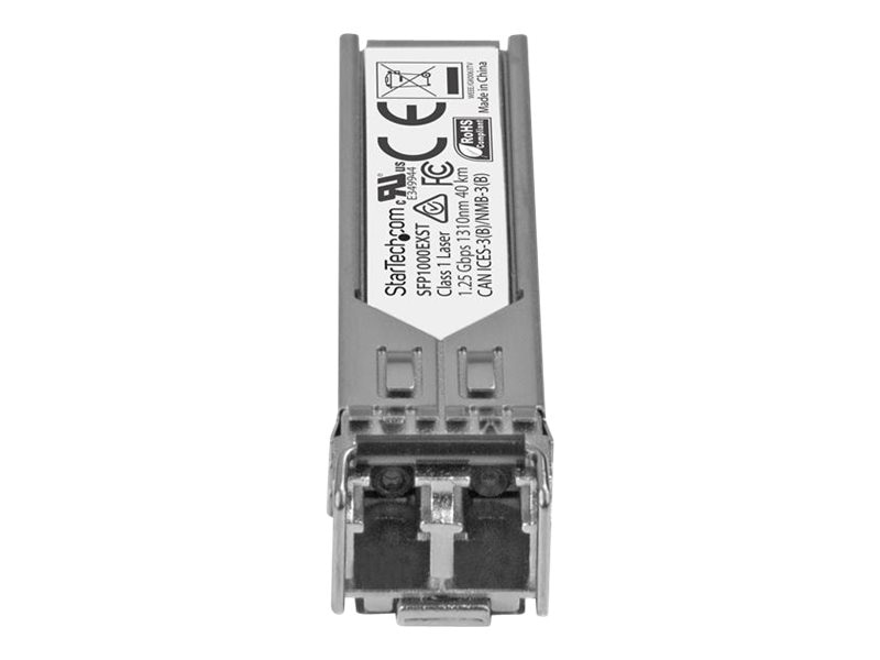 StarTech.com MSA Uncoded SFP - 1GbE SMF Transceiver Module - 40km DDM ...