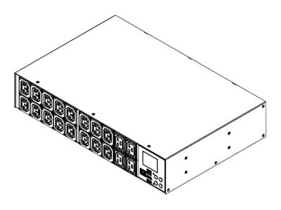 Raritan 1 Phase 208V 30A 2U 20 Outlets Power Distribution Unit - PX3 ...