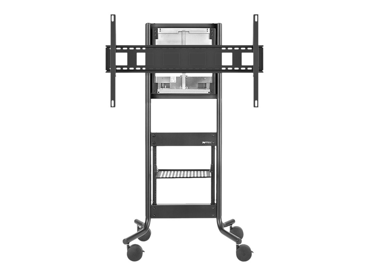 AVTEQ HEIGHT ADJUSTABLE AV CART - RPS-500-BB-CSB70B - Monitor Stands ...