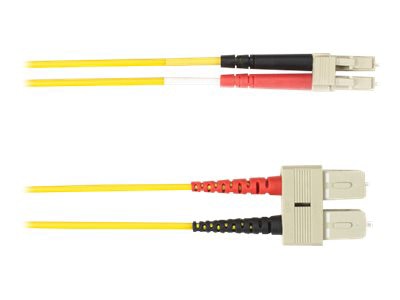 Black Box patch cable - 15 m - 15 m - yellow - FOCMPSM-015M-SCLC-YL ...