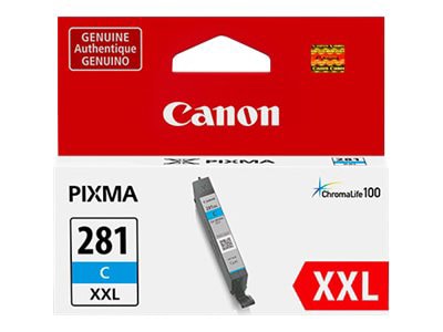 Canon CLI 281 C XXL XXL size cyan original ink tank 1980C001 Inkjet Cartridges CDW