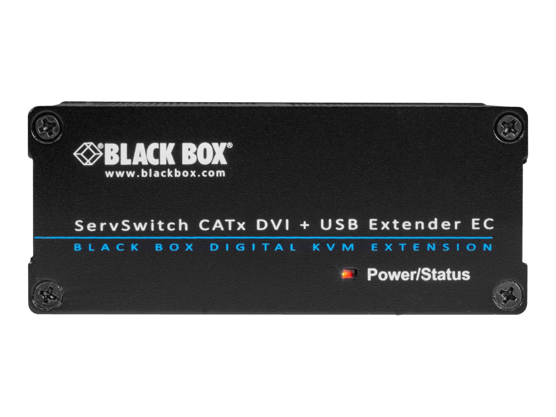 Black Box EC Series KVM CATx Extender Receiver - DVI-D, USB - KVM / USB ...