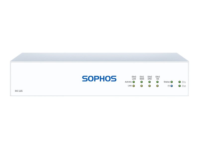 Sophos SG 115 - Rev 3 - security appliance - SG1BT3HEK - Firewalls ...