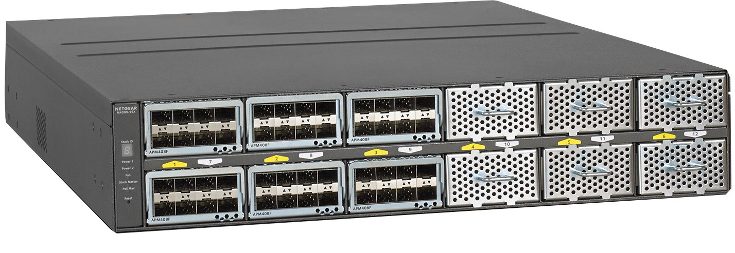 NETGEAR Modular Switch M4300-96X Stackable 10G/40G - Starter kit ...