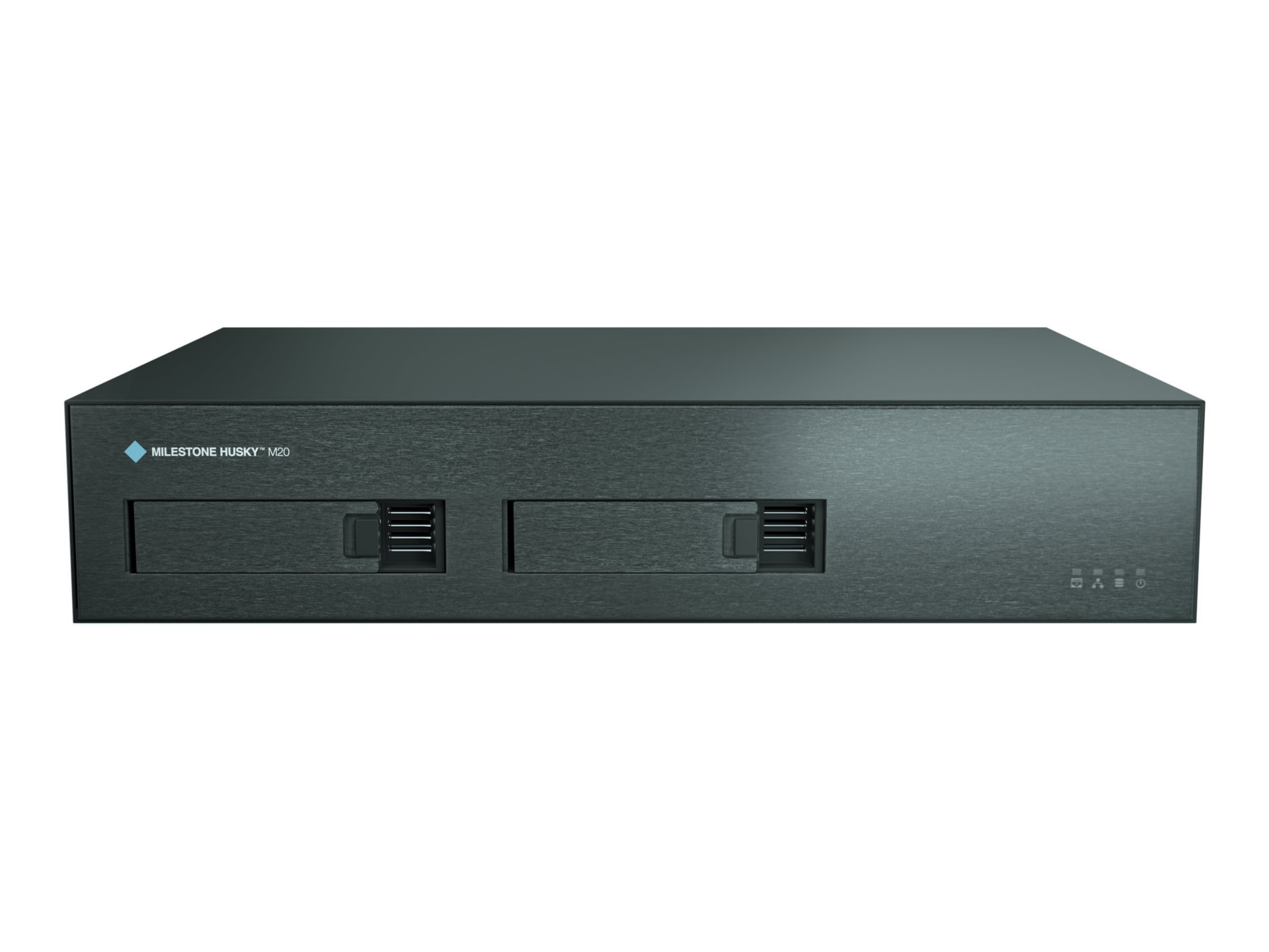Milestone Husky M20 - standalone NVR - 16 channels - HM20-12T-16P-20
