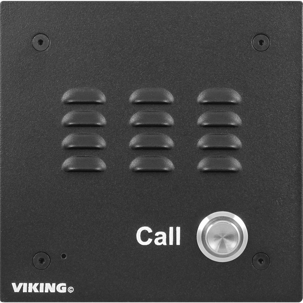 Viking Electronics E-10-IP - door entry phone - black - E-10-IP ...