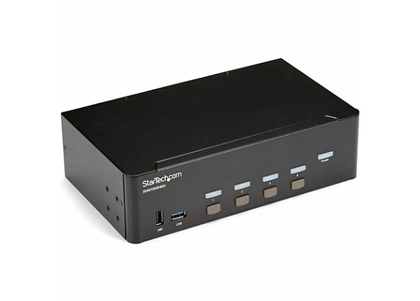 StarTech.com 4 Port USB HDMI KVM Switch with Audio - 4K 30Hz Dual ... StarTech.com 4 Port USB HDMI KVM Switch with Audio - 4K 30Hz Dual ...