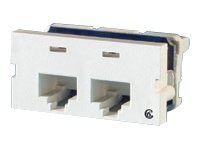 Ortronics Clarity 6 Series II - modular insert - S22600 - Cat 6 Cables ...