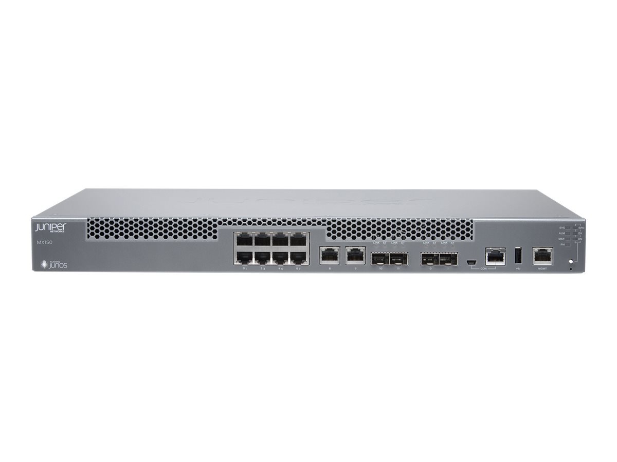 Juniper Networks MX-series MX150 - router - rack-mountable - MX150-IR