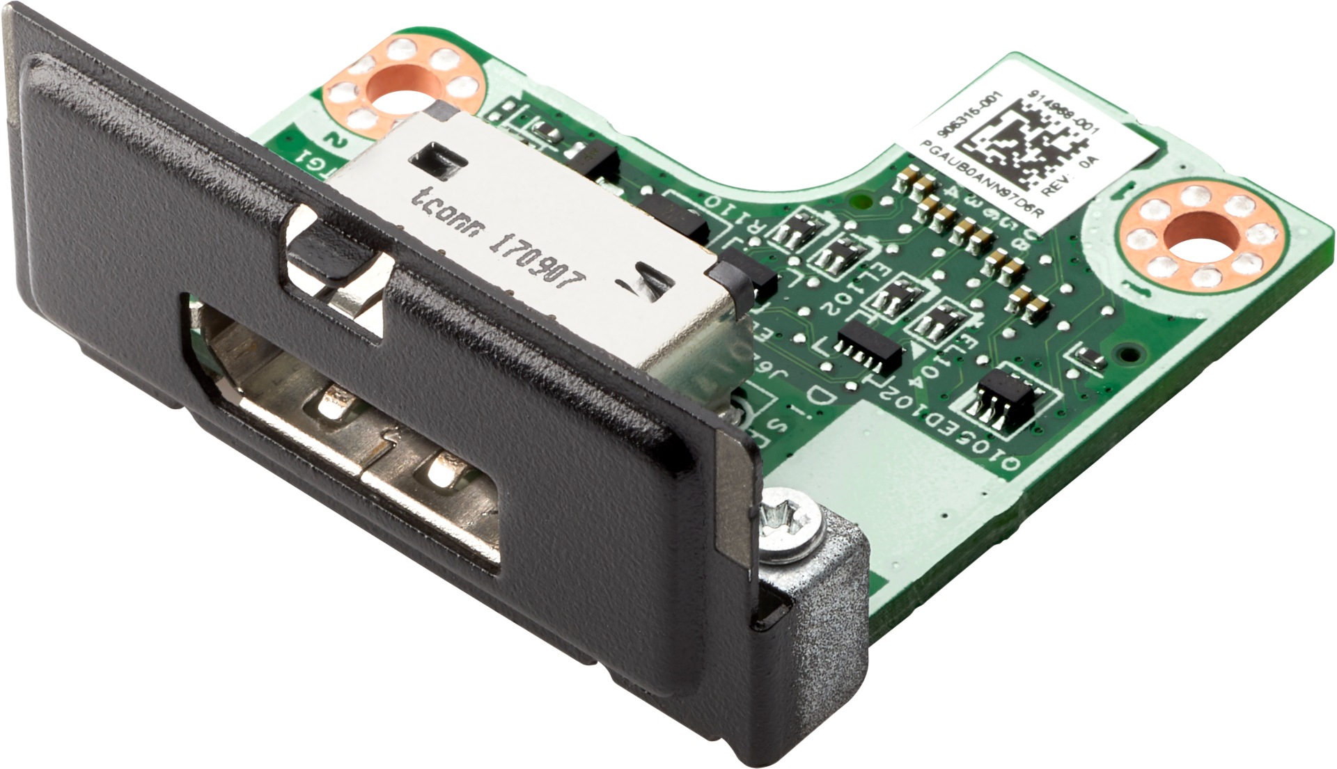 HP DisplayPort Port Flex I/O Card - 3TK72AA - Audio & Video Cables ...