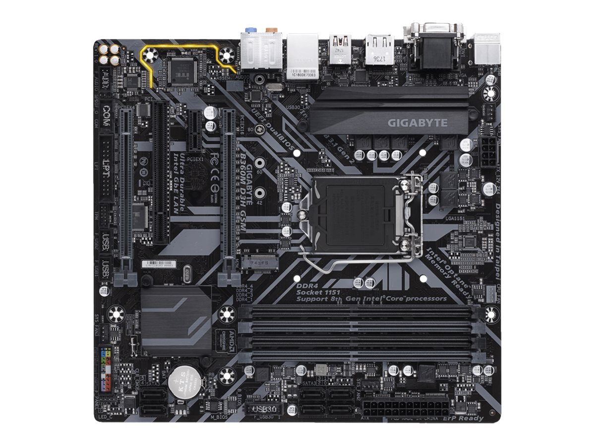 Gigabyte B360M D3H GSM Micro ATX LGA1151 Motherboard - B360M D3H GSM ...
