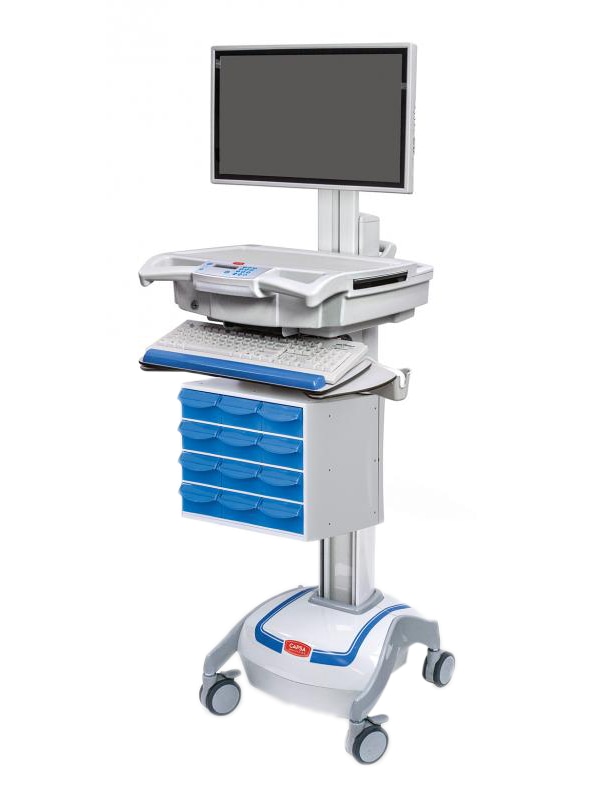 Capsa M38e RX Medication Computing Cart - M38ERX - Medical & Utility ...