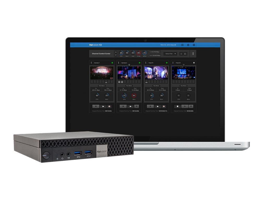 Haivision KB Mini 2 H.264 & HEVC SD/HD Encoding/Transcoding Appliance ...