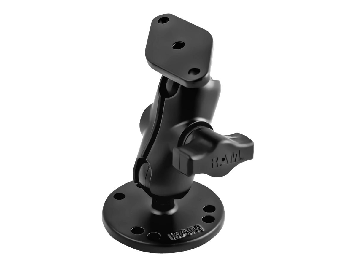 RAM Ball Mount with Short Double Socket Arm, Round Base & Diamond Base ...