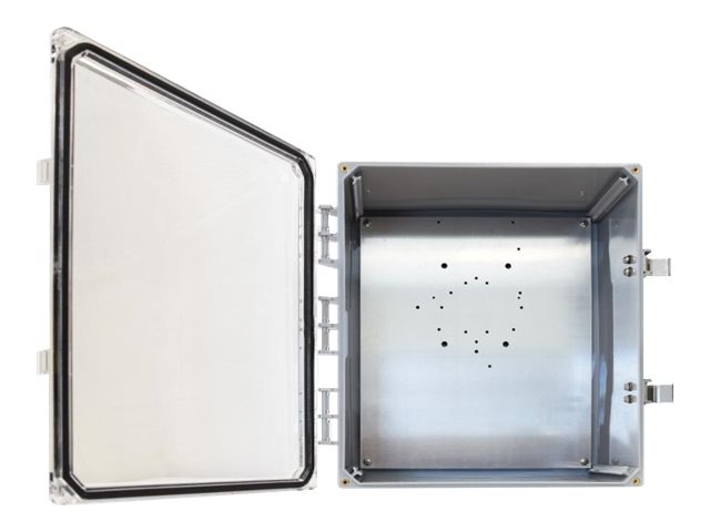 TerraWave 14" x 12" x 6" Basic Enclosure with Clear Door, Latching ...