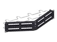 Uniprise UNP-U-610-2U-48 - patch panel - 2U - 19" - UNPA-6A-DM-2U-48 ...