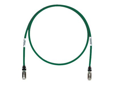 Panduit TX6A 10Gig patch cable - 35 ft - green - STP6X35GR - Cat 6 ...