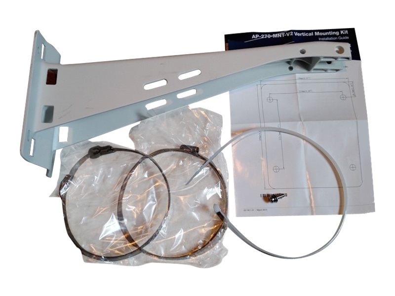 HPE Aruba Outdoor Pole/Wall Long Mount Kit - network device wall / pole ...