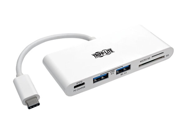 Tripp Lite USB C Hub w x2 USB-A, USB-C Charging, Micro SD and SD/MMC ... Tripp Lite USB C Hub w x2 USB-A, USB-C Charging, Micro SD and SD/MMC ...