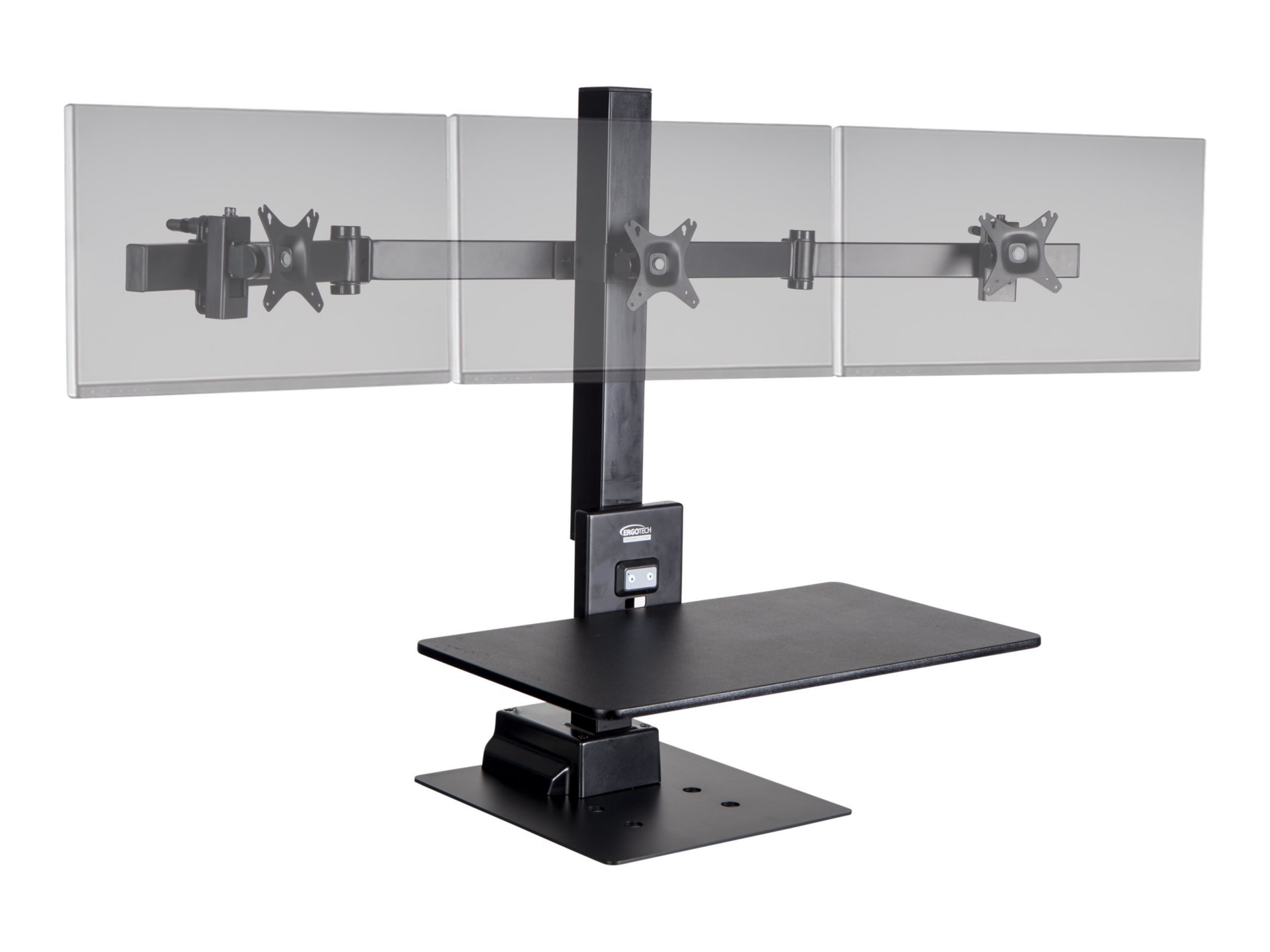 Ergotech Freedom E-Stand Triple - stand - FDM-E-STAND-3 - Furniture ...