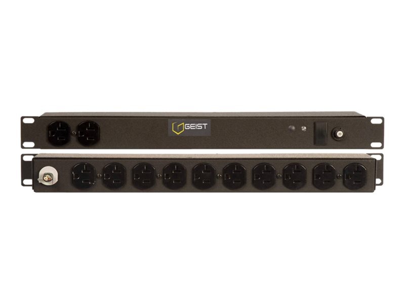 Geist BRN120-1026TL 10-Outlets PDU - 29592 - Power Strips & Surge ...