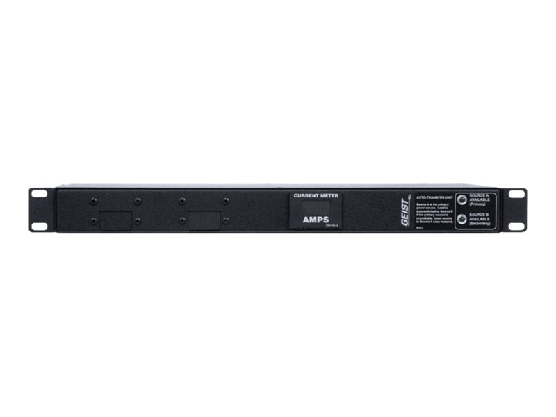 Vertiv Geist Rack ATS 14282 - Basic Metered - 1U 20A 120V - 14282