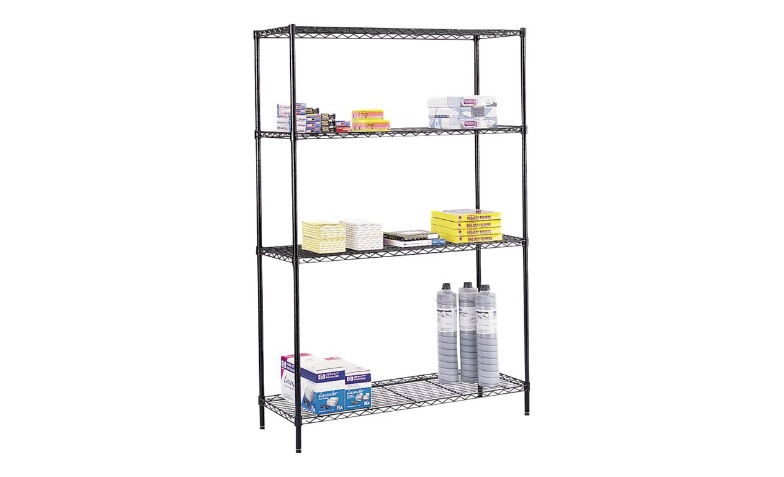 4 shelf wire rack store
