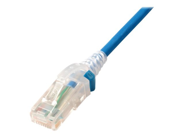 Siemon SkinnyPatch patch cable - 100 ft - green - MC6-01-07-28 - Cat 6 ...