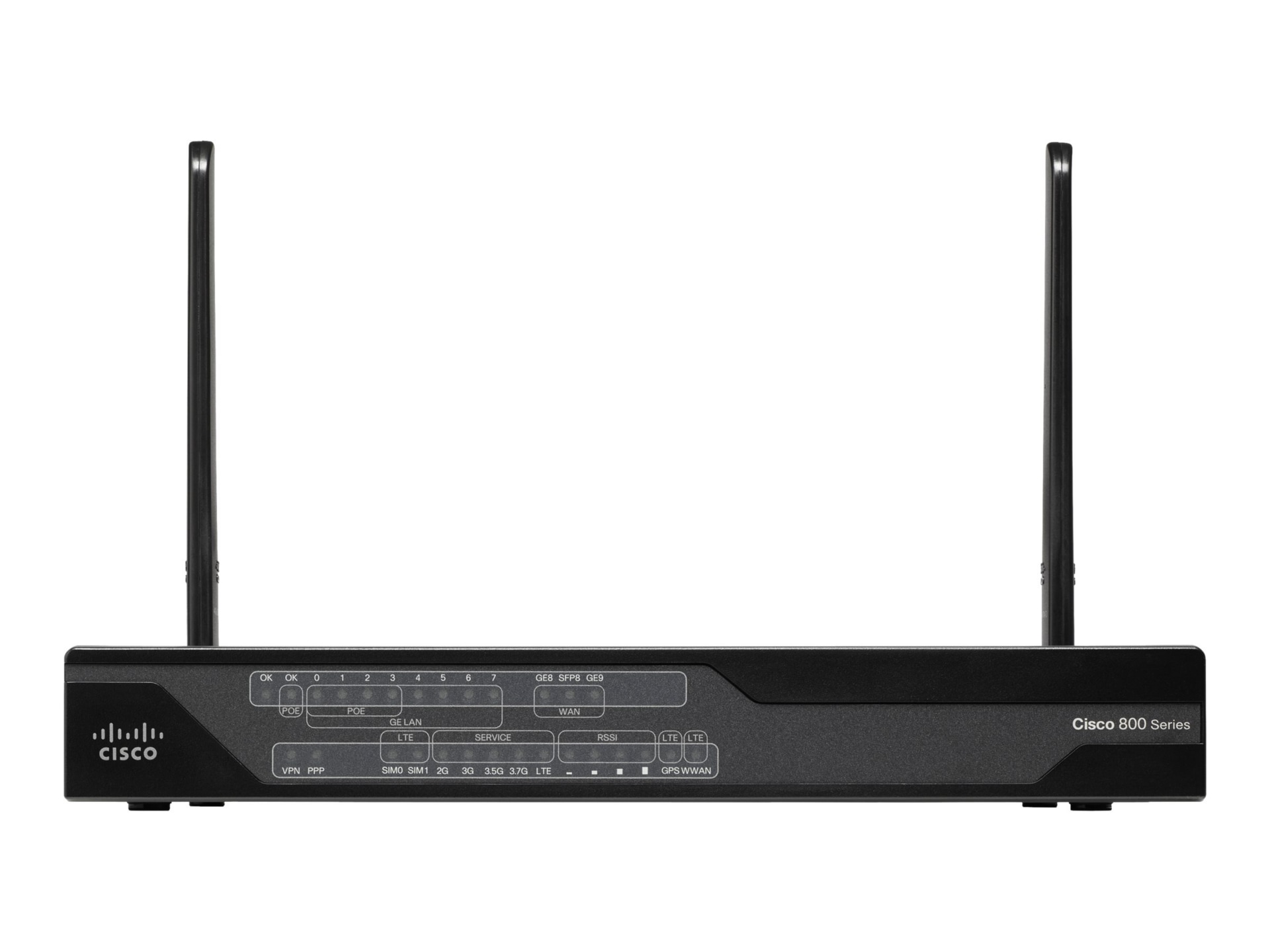 Cisco 899G 4G LTE 2.0 ISR - router - WWAN - desktop - C899G-LTE-NA-K9 ...