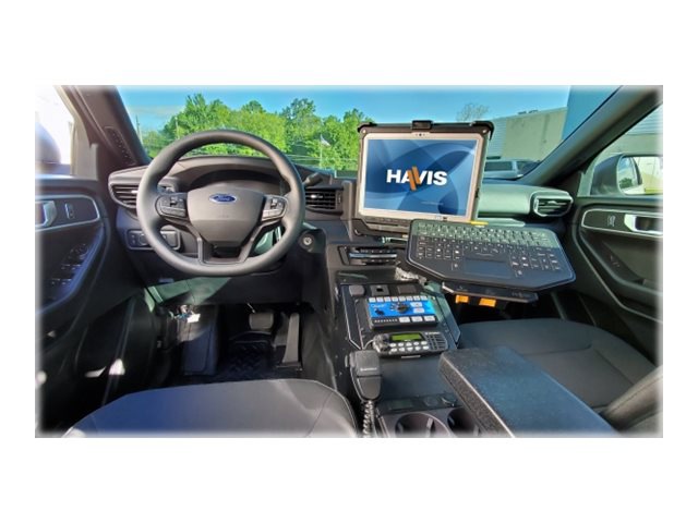 Havis Ford Interceptor Utility Specific Angled Console - C-VS-1012-INUT