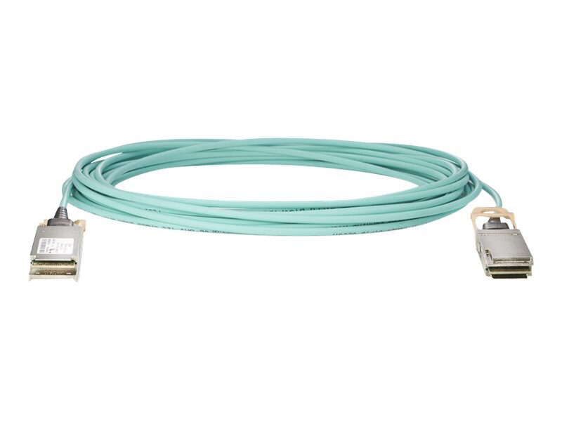 HPE 100Gb Active Optical Cables - Ethernet 100GBase-AOC cable - 15 m ...