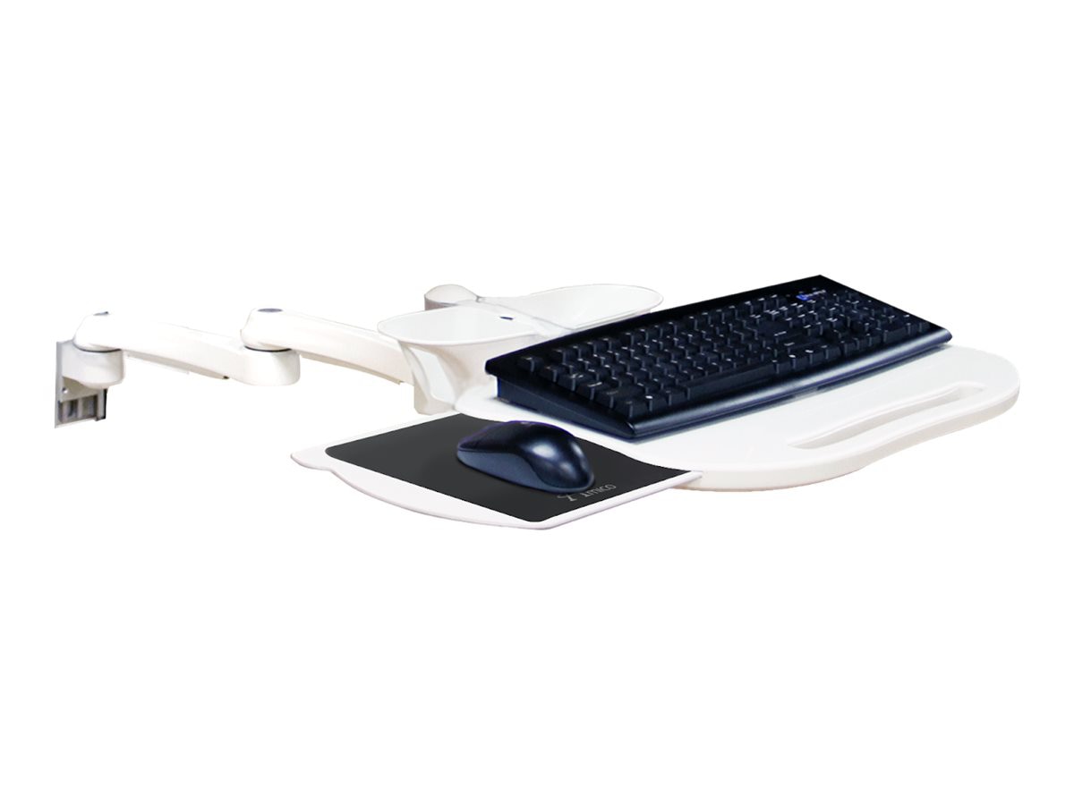 Amico KEYBRDA-SSM4 - keyboard/mouse arm mount tray - KEYBRDA-SSM4 ...