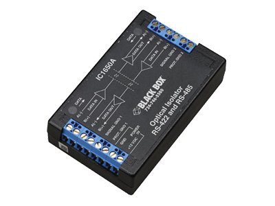 Black Box RS-422 and RS-485 Optical Isolator/Repeater - repeater - RS ...
