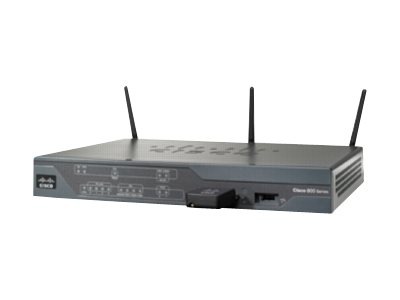 Cisco 881W - wireless router - 802.11b/g/n (draft 2.0) - desktop ...