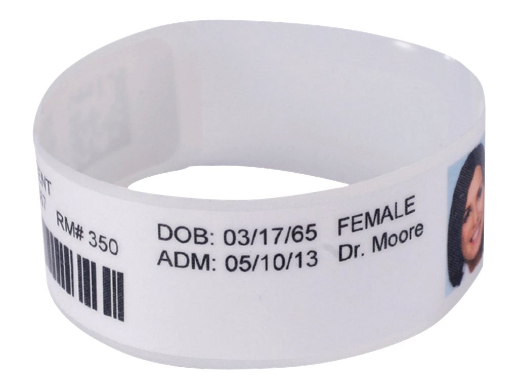 Zebra LaserBand2 Dura 8.5"x11" Adult Wristband Labels - LB2-102W3