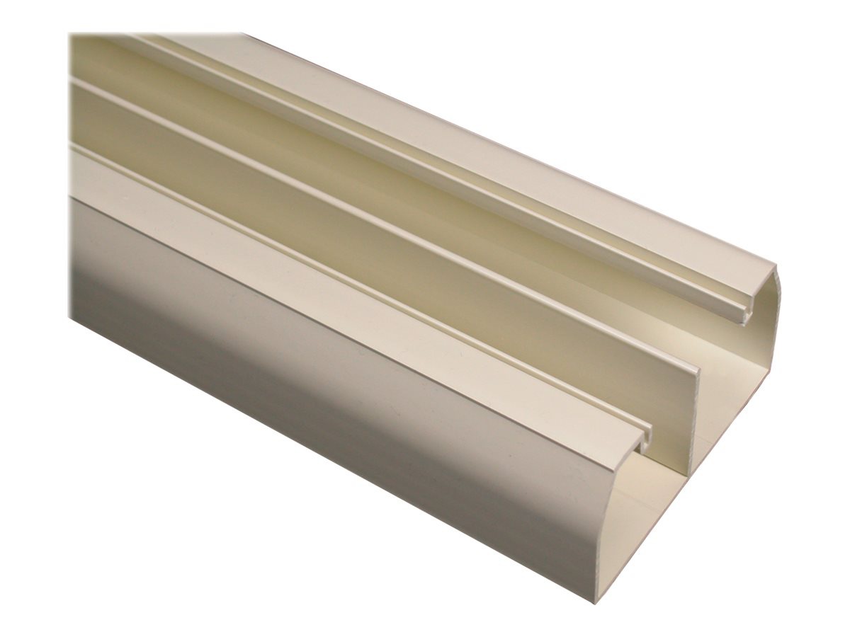 Wiremold CableSmart Series - 40N2 Two-Compartment Raceway Base 8ft ...