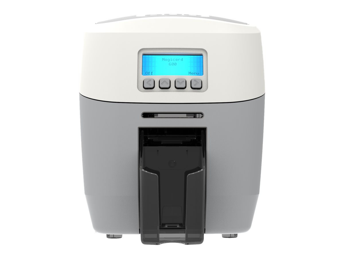 Magicard 600 Duo Mag Smart - plastic card printer - color - dye ...