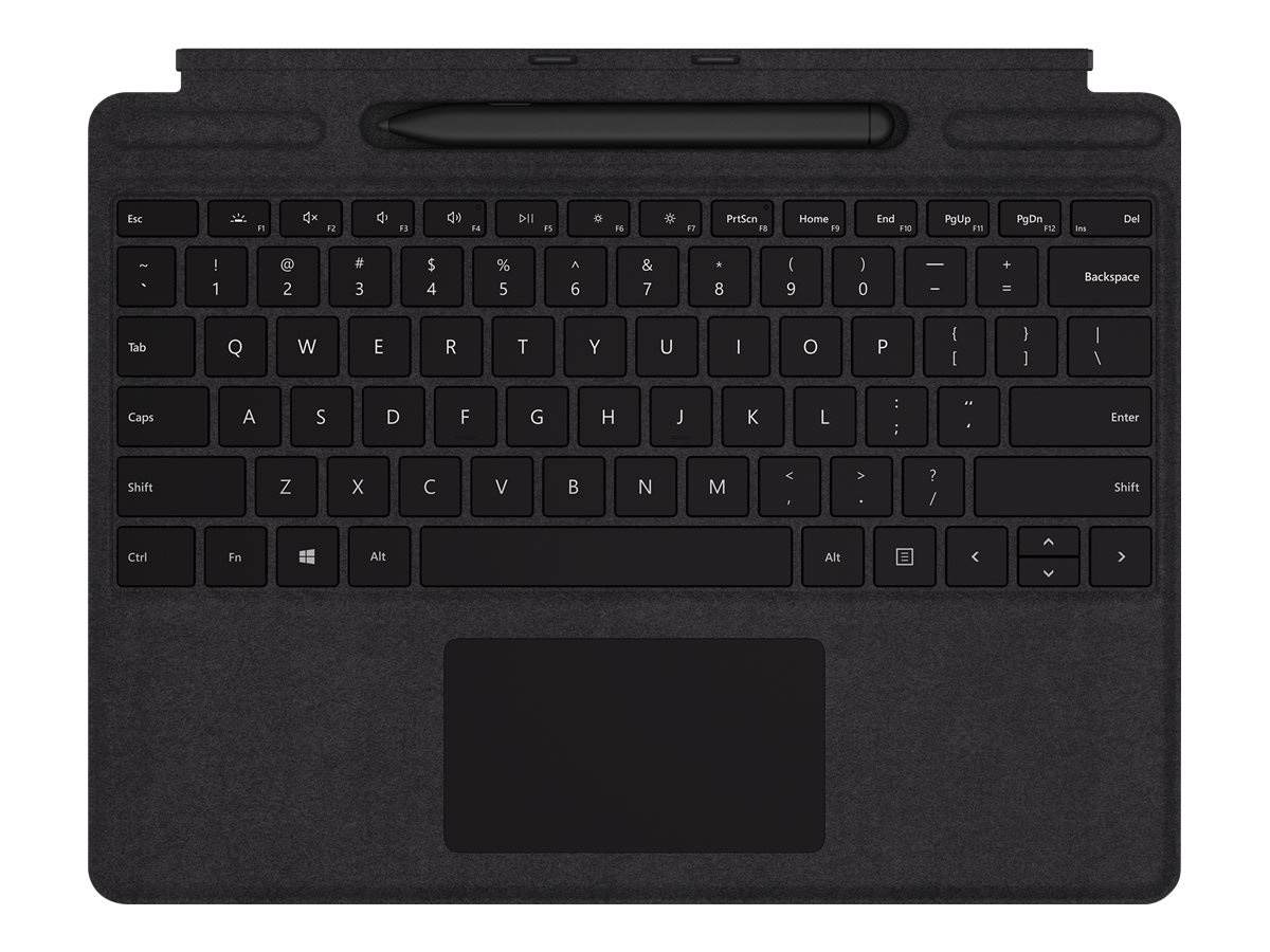 Microsoft Surface Pro X Signature Keyboard with Slim Pen Bundle ...