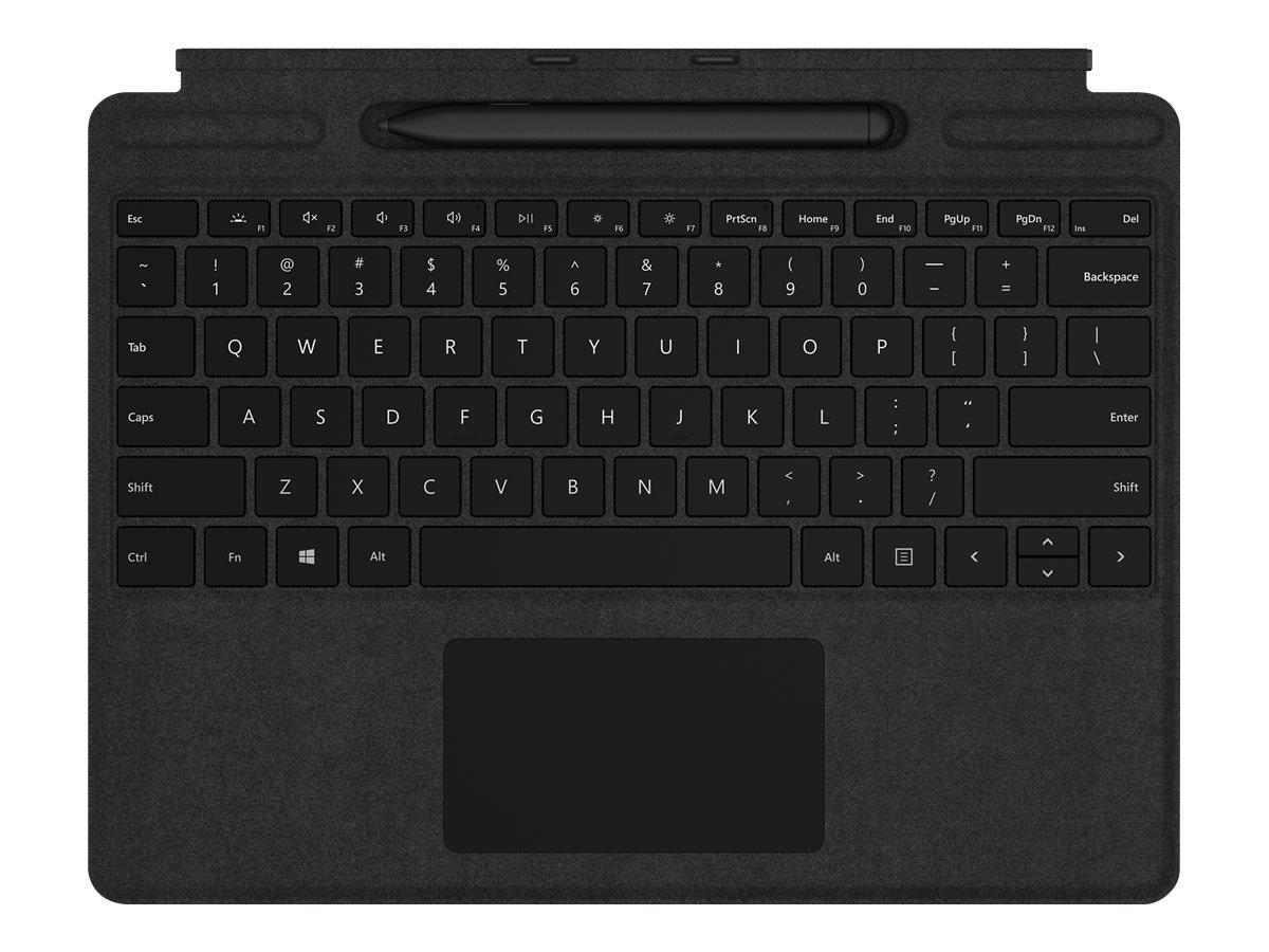 Microsoft Surface Pro X Signature Keyboard with Slim Pen Bundle ...