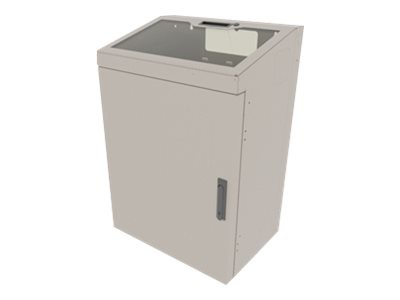 Middle Atlantic 6RU Low-Profile Wall Rack with Plexi Top - Putty - VWM ...